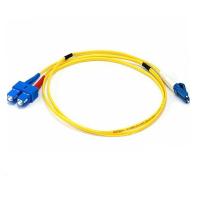 China LSZH Simplex Single Mode Fiber Optic Patch Cord 9/125um LC to SC Jumper Cable Low Insertion Loss 0.1dB for sale