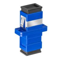 China SC Type Simplex APC UPC Fiber Optic Adapter with ≤0.2dB Insertion Loss for FTTH FTTX Networks -40°C to +85°C for sale