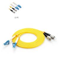 China ODM Duplex Fiber Optic Patch Cord Multimode 50/125 FTTH Communication Rooms for sale
