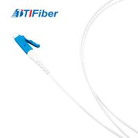 China LC/UPC Simplex Singlemode G652D G657A Fiber Optic Pigtail with 0.2dB Insertion Loss and -40°C to 80°C Temperature Range for sale