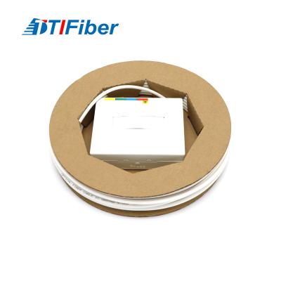 China An der Wand befestigter Anschlusskasten FTTH mit Transceiverkabel SC/APC zu verkaufen