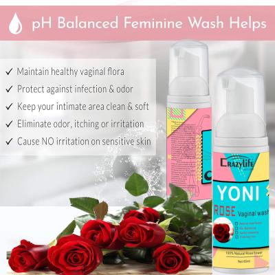 Cina ODM dell'OEM femminile del lavaggio 60ml/Bottle Yoni Intimate Cleanser di igiene in vendita