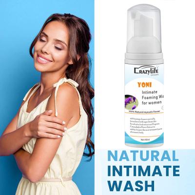 Cina ODM dell'OEM naturale di 150ml Yoni Foam Wash Antibacterial in vendita