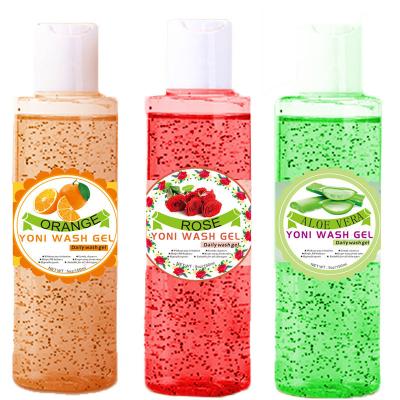China Natuurlijke het Gelwas van Rose Aloe Mint Feminine Soap van de Ingrediëntenperzik voor het Schoonmaken van Kruiden Yoni Gel Wash Te koop