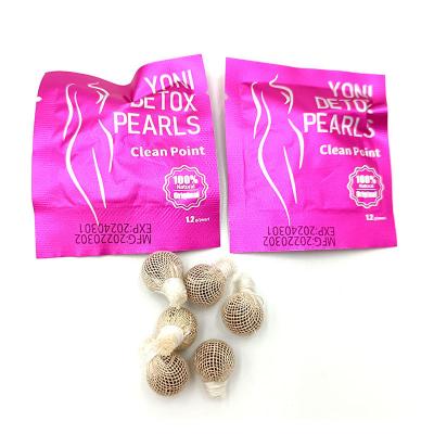 China Fornecedores por atacado femininos do ponto limpo do yoni do OEM África Perle Yoni Detox Pearl à venda