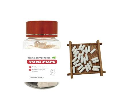 中国 Tightening Detox Boric Acid Capsules Yoni Pop Suppositories 販売のため