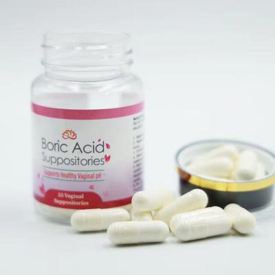 中国 Suppositories Yoni Pop Tightening Detox Boric Acid Capsules 販売のため