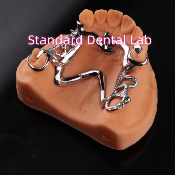 Quality Cobalt Chrome Framework Ni Be Free removable dental prosthesis China Dental Lab for sale