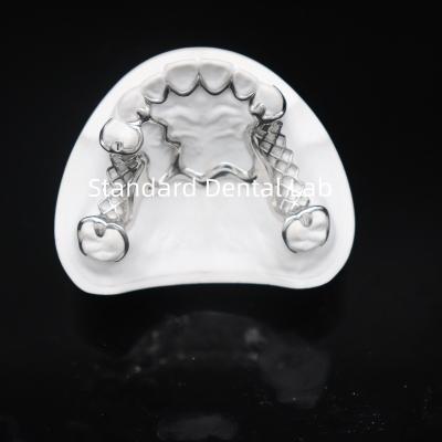 China Printed Scheftner Metal Partial Denture Framework Accurate Customized Cast Partial Denture for sale