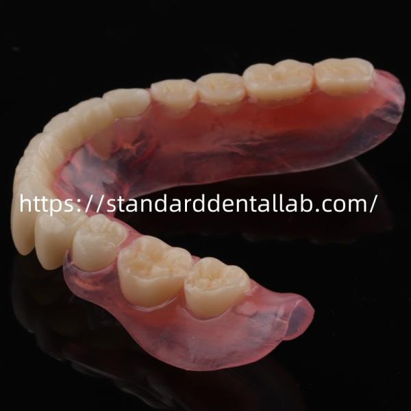Quality High Esthetics Dental TCS Valplast Flexible Partial Dentures Dental Lab Valplast for sale