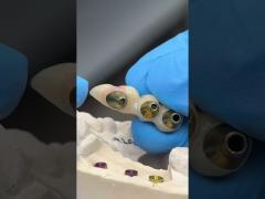 포르셀라인 지르코니아 시멘트 유지 스크루 임플란트 맞춤 맞춤형 미용을 위해 육각형 머리 모양