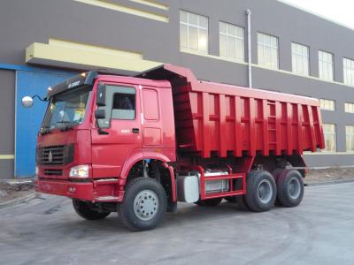 China Vermelho 16 toneladas de grande caminhão basculante, caminhão basculante do caminhão 6x4 da carga pesada à venda