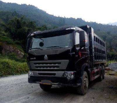 China Turck da descarga de SINOTRUK HOWO A7 Euro2/caminhão de caminhão basculante com cor vermelha das peças sobresselentes para o samd argiloso no local molhado à venda