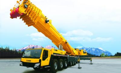 China High Efficiency Amarelo 50T Grua Para Construção Projet à venda