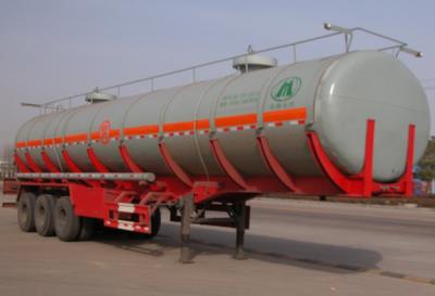 China Road Truck Fuel Tanks , Semi Water Tank Truck For Liquid Transportation for sale