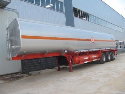 China 2 / 3 Axles Carbon Steel Water Tanker Semi Trailer , Semi Tank Trailers for sale