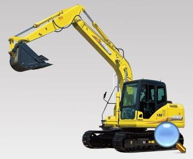 Cina l'escavatore della ruota di 0.3cbm Bucet, riveste mini il motore importato dell'escavatore verde in vendita