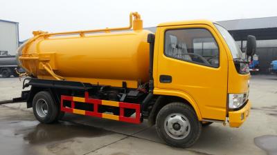 Cina Dongfeng dell'autocisterna del camion di aspirazione della fogna 5000 litri di acque luride che succhiano camion da vendere in vendita