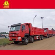 Китай CNTCN Howo 12 катит тележку сброса минирования 50 тонн нагружая с частями и гарантированностью продается