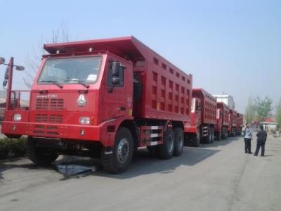 Cina 100 tonnellate di Sinotruk HOWO 420hp di estrazione mineraria di autocarro con cassone ribaltabile con l'ente d'acciaio ad alta resistenza del carico in vendita
