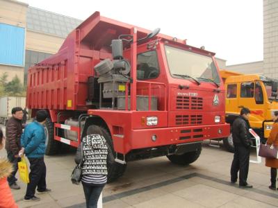 China 50 toneladas 6 por 4 camiões basculantes de caminhão basculante/caminhões mineração do caminhão basculante com o pneumático 14.00R25 para a área de mineração de Congo à venda