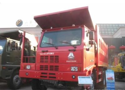 China 6x4 que conduz a carga útil do howo 371hp do sinotruk 70 toneladas que minam o caminhão basculante o trabalho de mineração à venda