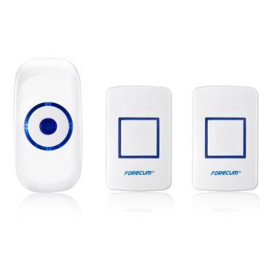 China 500 Feet Rang Waterproof Wireless Doorbell With 36 Chimes 4 Volume Levels LED Flash for sale