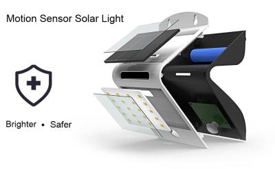 China Energy Saving 20 LED Intelligent Solar Powered Outdoor Wall Lights Motion Sensor for sale