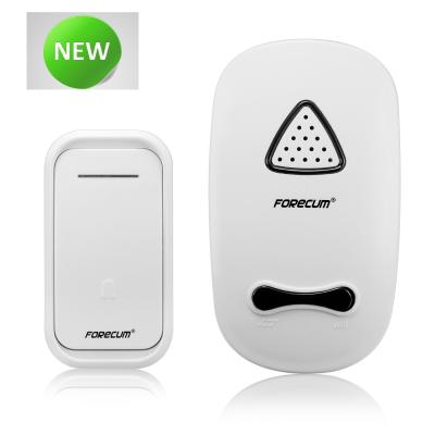 China Plug Type Long Range Wireless Doorbell / Wireless Warehouse Doorbell Up To 100m for sale