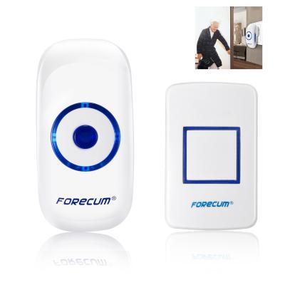 China Range Extender 200m Portable Long Range Wireless Doorbell , Loud Warehouse Doorbell for sale