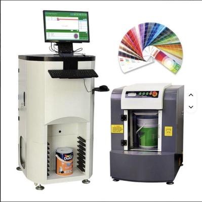 Cina Macchina di tintura di vernici di miscelazione automatica Materiale POM Capacità 114 kg in vendita