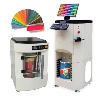 China Automatic Color Tinting Computer Paint Color Mixing Automatic Paint Tinting Machine Paint Color Mixing Machine for sale