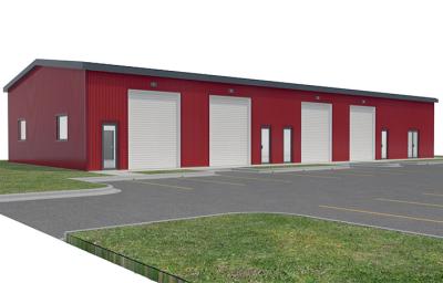 China Large or Small Steel Building Warehouse for sale