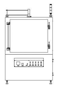 Hrf512-05n Hot Air Bbo Furnace interior view