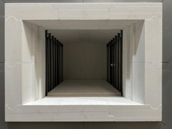 Quality Safe Thermal  Industrial Sintering Furnace Alumina Lining Single Zone Control for sale
