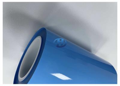Cina film blu dell'HDPE di 120 μm, film ricoprente curato UV del silicone, senza trasferimento del silicone, nessun residui in vendita