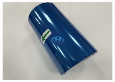 China 50 μm Blauwe die de Versiefilm van het HUISDIEREN niet Silicone, in 3C-de industrieën als Films van de Afvallossing wordt gebruikt Te koop