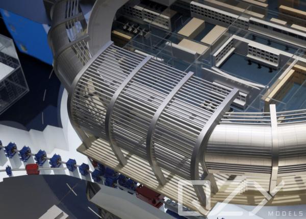 Quality China Spallation Neutron Source Industrial Model Dynamic Display Technic Models for sale