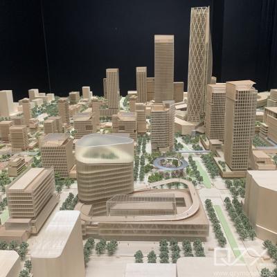 China Aecom Physical Architectural Scale Model Maker Wooden Master Plan Model OEM for sale