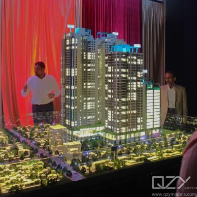 China 1:150 Miniature Scale Model skyscrapers Avic International Hotels Lanka Limited for sale