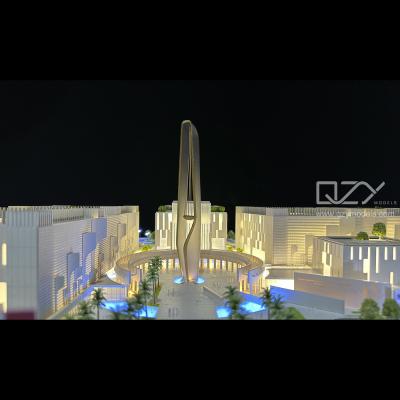 China Structural Landscape Architectural Massing Model 1:500 Doha Cassation Court for sale