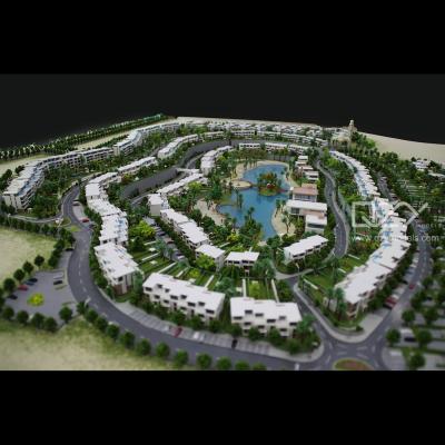 Cina Famous Village Buildings CNC Architettura Modello Egitto 1/500 White Bay in vendita