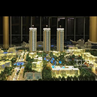 China CNC architectonisch modelverlichting 1/100 Kingkey Group Te koop