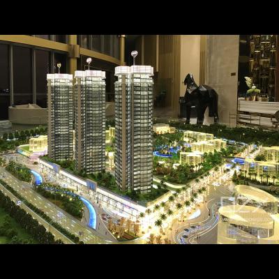 China CNC architectonisch modelverlichting 1/100 Kingkey Group Te koop