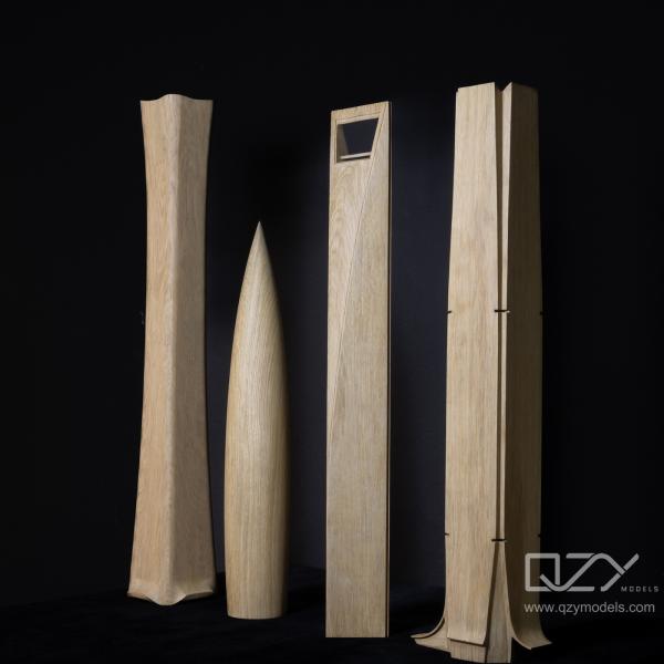 Quality Basswood Architecture Structural Model maker KPF 1/300 for sale