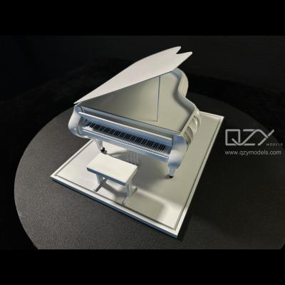 China Customized Simple Architectural Model 1:8 3D Piano Model Gift for sale