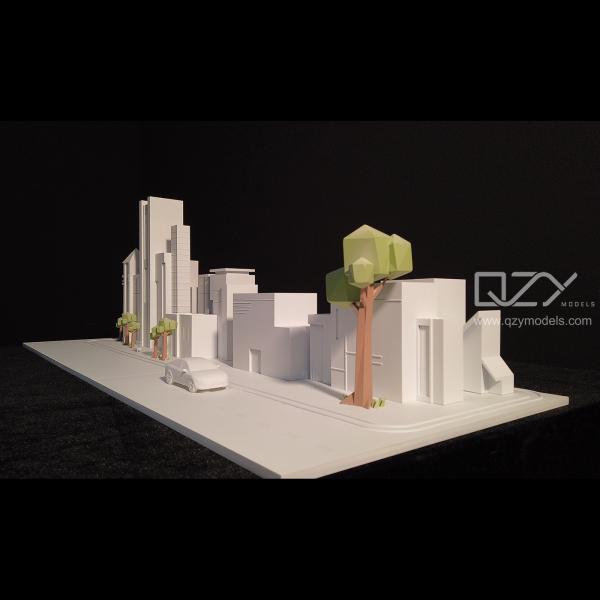 Quality ABS Plastic Mockup Model Architecture 3D Printing Concept City ODM for sale
