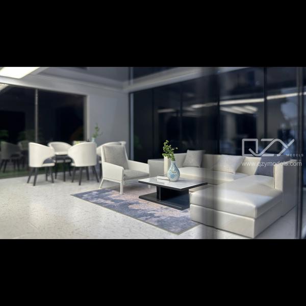 HOPO Arquitetura Modelo Monocromo 1:20 Smart House