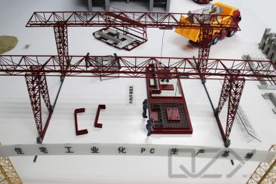 Cina Vanke - 1/20 Modello di processo di costruzione residenziale industrializzata Modelli su scala industriale in vendita