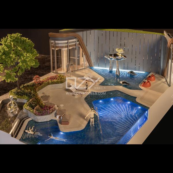SHK Kai Tak Artwork Model -Maquette architecturale-Landscape ArchitectureDesign1/30